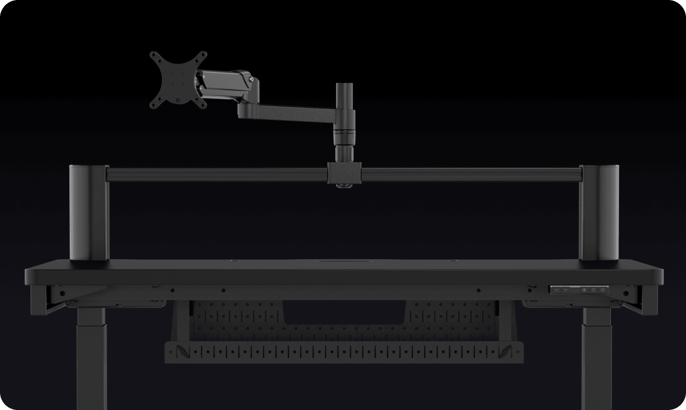 Platform:4 Elevate Desk - Black